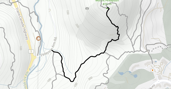Mt Finlayson Summit Trail Hiking Trail - Victoria, BC