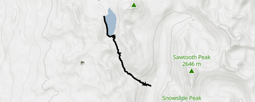 Box Lake Hiking Trail - East Side, McCall, Idaho