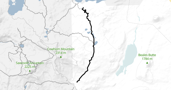 Metolius-Windigo Oldenberg Lake section Multi Trail - Oakridge