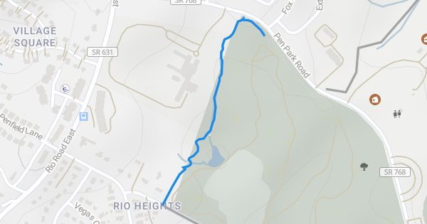 Pen Park Connector Multi Trail - Charlottesville, VA