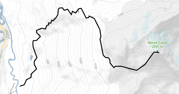Mt Currie Trail Hiking Trail - Pemberton, BC