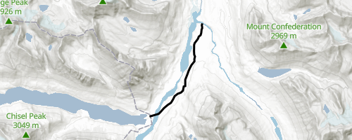 Chaba Trail (Athabasca to Fortress) Hiking Trail - Jasper