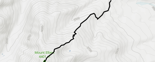 North Mount Elbert Hiking Trail - Leadville, Colorado