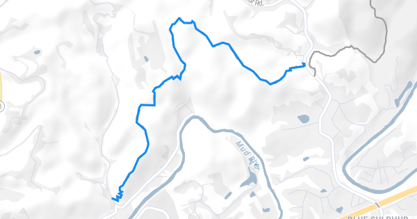 Kanawha Trace Hiking Trail - Barboursville, WV