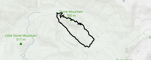Stone Mountain Loop Trail Hiking Trail - Roaring Gap