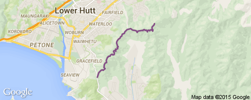 ECNZ Pylon track (South section) Mountain Biking Trail - Lower Hutt