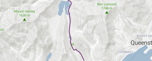 Moke Lake Rd Mountain Biking Trail - Queenstown