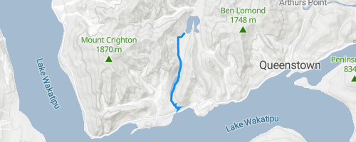 Moke Lake to Lake Dispute Multi Trail - Queenstown