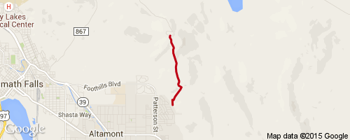 Salted Fatback Mountain Biking Trail - Klamath Falls