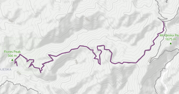 Harding Truck Trail Mountain Biking Trail - Mission Viejo