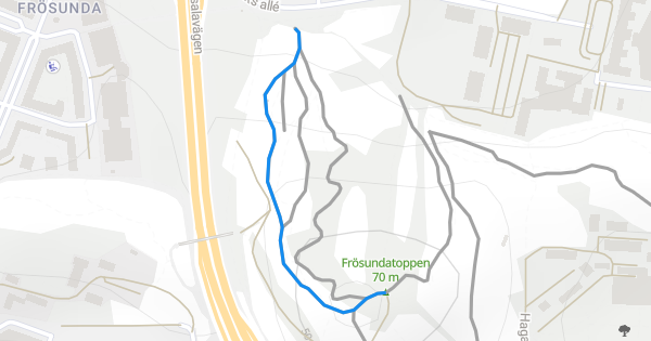 Haga DH Mountain Biking Trail - Hagaparken, Solna