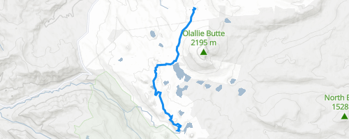 PCT - Olallie Lake Hiking Trail - Detroit, OR