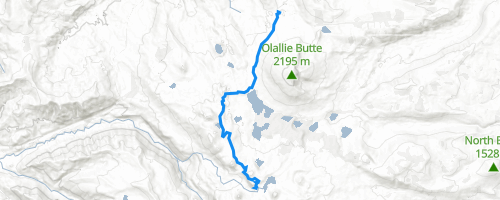 PCT - Olallie Lake Hiking Trail - Detroit, OR