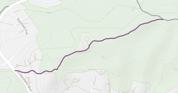 Westlake Blvd to Lang Ranch Mountain Biking Trail - Thousand Oaks, CA