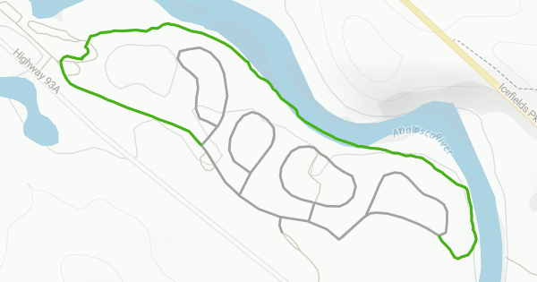 Wabasso Campground Outer Loop Skiing Trail - Jasper