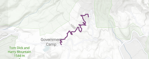 Timberline West Leg Road Multi Trail - Government Camp