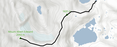 Mt Albert Edward Summit Trail Hiking Trail - Comox