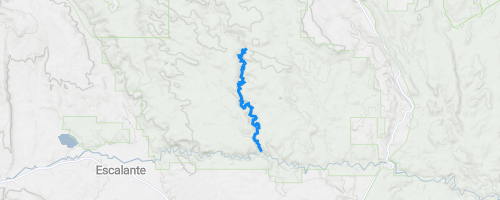 Death Hollow (lower) Hiking Trail - Escalante, Utah