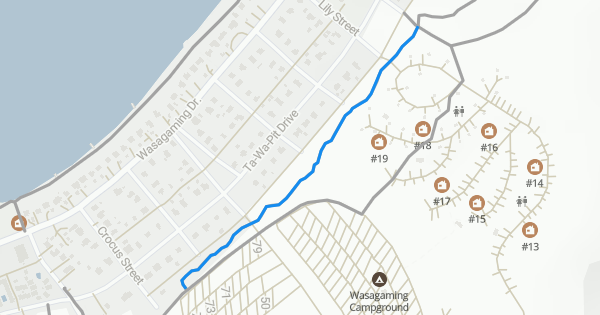 Wasagaming Campground - Backlane bonanza Multi Trail - Wasagaming, MB