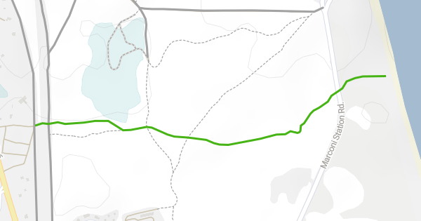 Marconi Beach Station Trail Multi Trail - Wellfleet