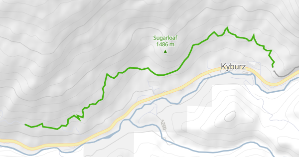 Pony Express Trail - Kyburz to Webber Mill Rd Mountain Biking Trail ...