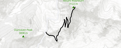 Dunraven Pass-Mt. Washburn Trail Hiking Trail - - Wyoming