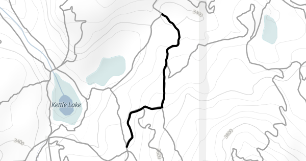 Knight's Trail Mountain Biking Trail - Cranbrook, BC