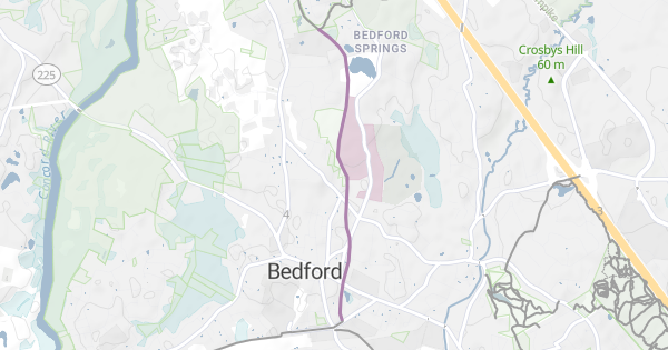 Narrow Gauge Rail Trail (BCT) Multi Trail - Bedford, MA