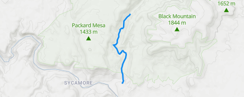 Parsons Hiking Trail - Cottonwood, Arizona | Trailforks