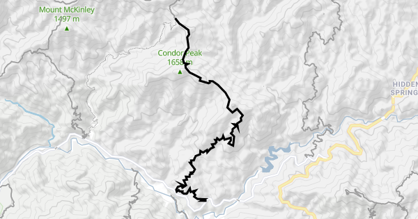 Condor Peak Trail Mountain Biking Trail - Pasadena