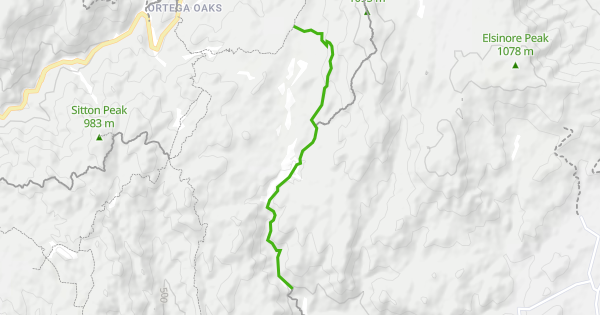 Tenaja Falls Trail Hiking Trail - Wildomar, California