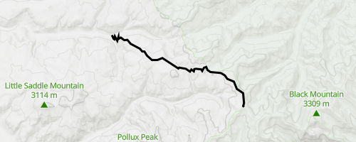 Hoodoo Basin Trail Multi Trail - Mammoth, Wyoming