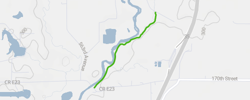 Skunk River Water Trail (Bear Creek) Hiking Trail - Ames