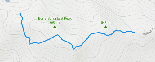 Burra Burra Trail Mountain Biking Trail - Morgan Hill