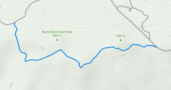 Burra Burra Trail Mountain Biking Trail - Morgan Hill