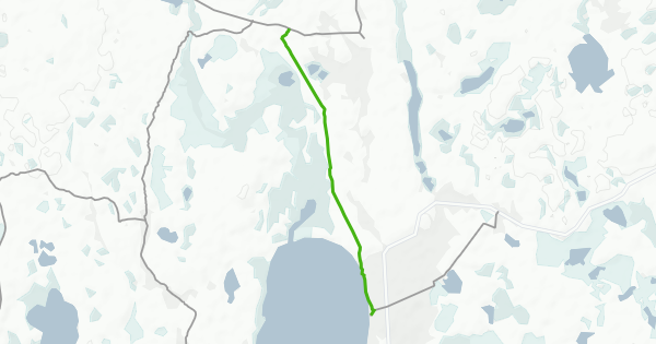 Lake Audy Trail - Campsite to Central Trail Multi Trail - ClearLake