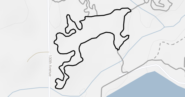 Bog Monster Mountain Biking Trail - Milaca, Minnesota