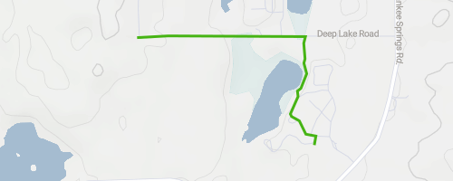 Deep Lake Hiking Trail - Middleville, Michigan