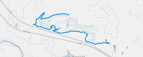 South Park Loop Mountain Biking Trail - Midland, Michigan