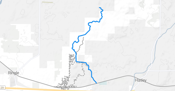 Ice Age (Ringle South) Hiking Trail - - Wisconsin