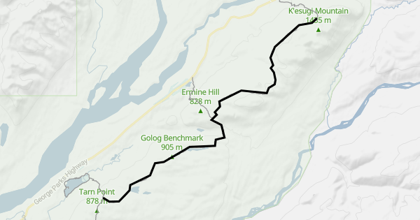 K'esugi Ridge Hiking Trail - Talkeetna, Alaska