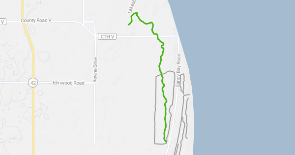 Ice Age Trail (Point Beach) Hiking Trail - Two Rivers
