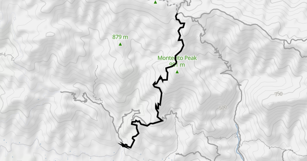 Cold Springs Trail Mountain Biking Trail - Santa Barbara, CA