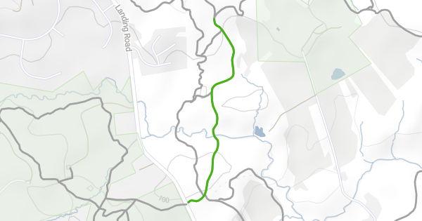 Morning Choice Main Section Mountain Biking Trail - Ellicott City