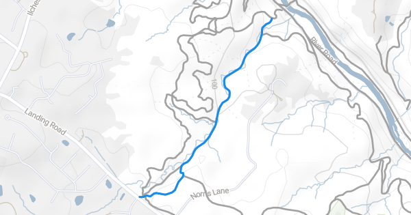 Cascade Falls Mountain Biking Trail - Baltimore, Maryland
