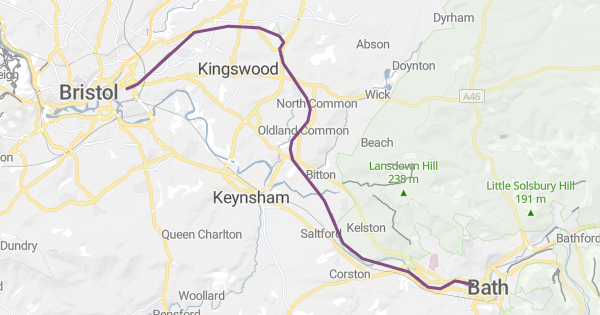 Bristol & Bath Railway Path Mountain Biking Trail