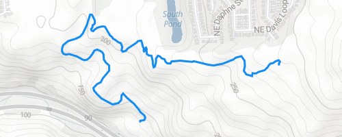 Coal Mine Loop Trail - West Climb Mountain Biking Trail - Issaquah