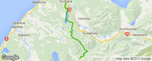 Wilderness Trail - Kumara to Cowboys Paradise Mountain Biking Trail