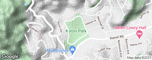Karori Park Perimeter Track Mountain Biking Trail - Wellington
