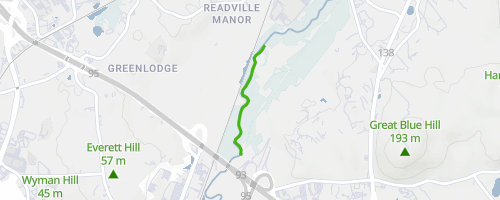 Neponset River Trail Multi Trail - Milton, Massachusetts